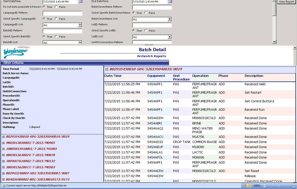 Batching System ระบบจัดการกระบวนการผสมสารอัตโนมัติ